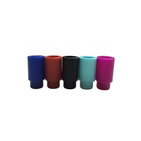 multi coloured silicone drip tips 5 pack